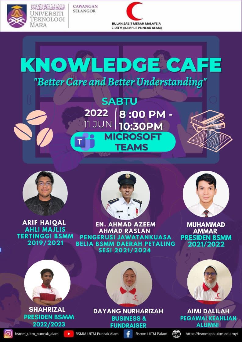 KNOWLEDGE CAFE - Malaysian Red Crescent Society Community