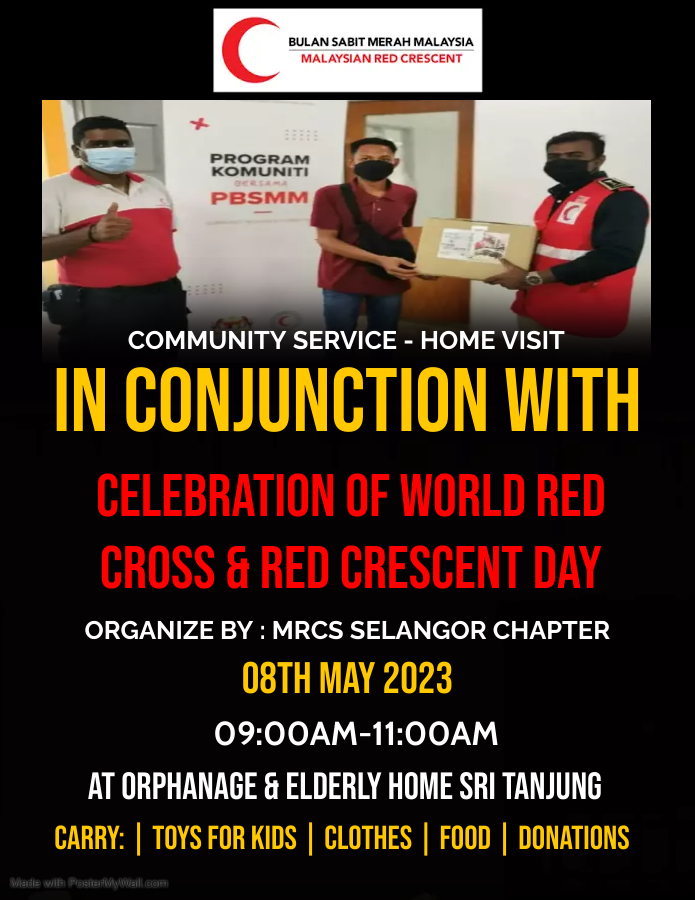 COMMUNITY ENGAGEMENT IN CONJUNCTION WITH WORLD RED CROSS & RED CRESCENT ...