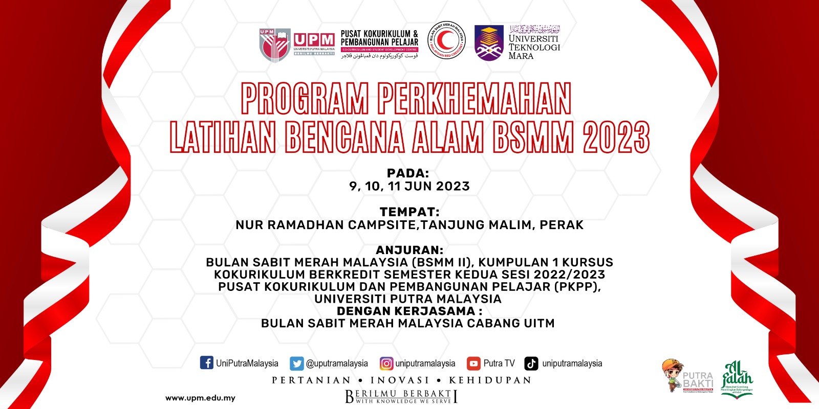 Kursus Perkhemahan Latihan Bencana Alam 2023 - Malaysian Red Crescent ...