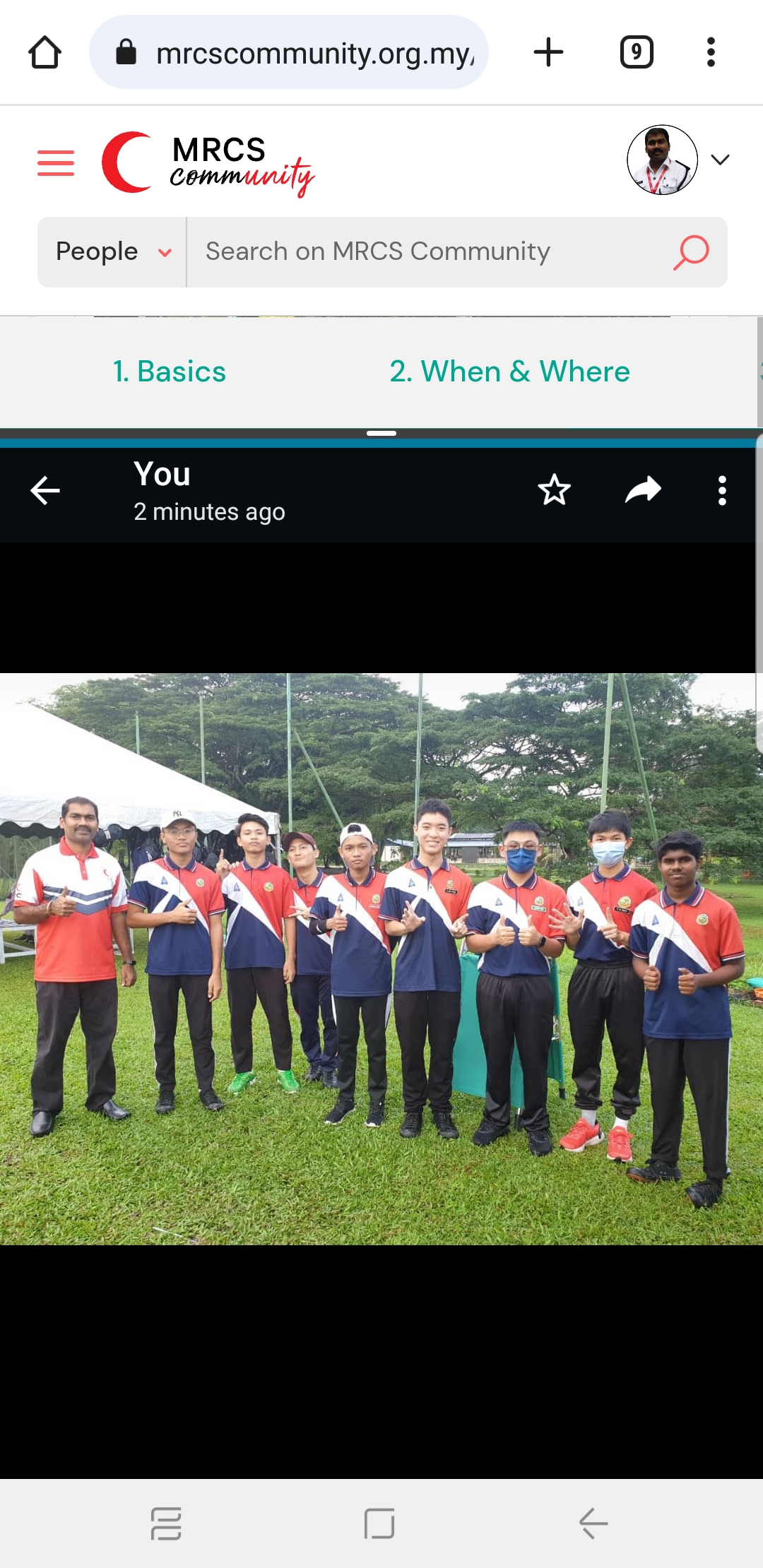 First Aiders - MSSM Football Match - Malaysian Red Crescent Society ...