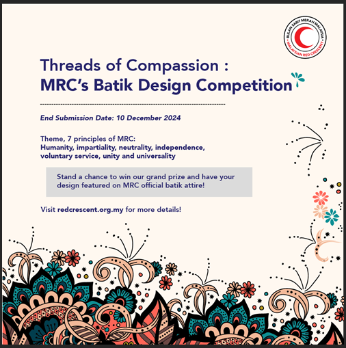 𝐌𝐚𝐥𝐚𝐲𝐬𝐢𝐚𝐧 𝐑𝐞𝐝 𝐂𝐫𝐞𝐬𝐜𝐞𝐧𝐭 𝐁𝐚𝐭𝐢𝐤 𝐃𝐞𝐬𝐢𝐠𝐧 𝐂𝐨𝐦𝐩𝐞𝐭𝐢𝐭𝐢𝐨𝐧 - Malaysian Red ...