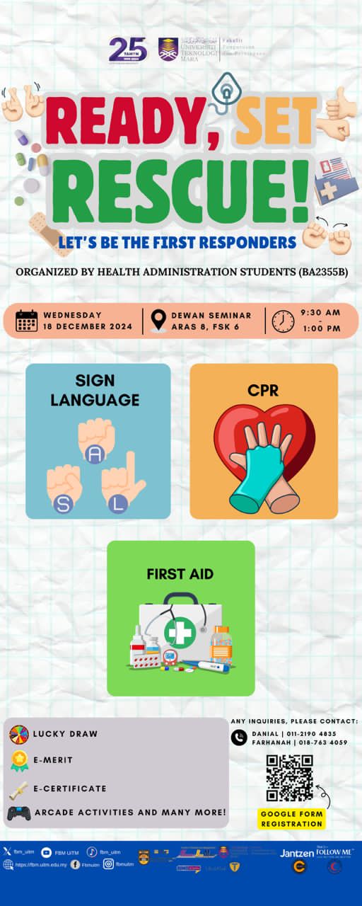 READY, SET, RESCUE! - Malaysian Red Crescent Society Community