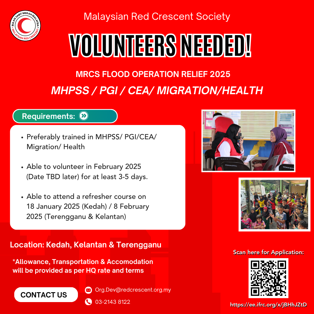 MHPSS/ PGI/ Migration/ CEA/ Health Volunteers for Flood Relief ...