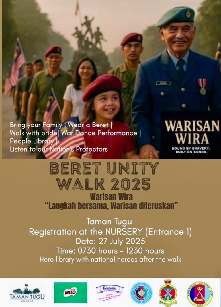 Beret Unity Walk 2025 - Malaysian Red Crescent Society Community