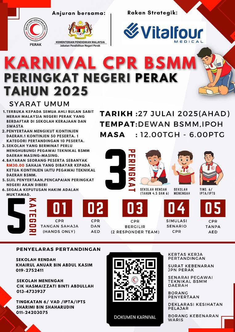 PERTANDINGAN CPR DAN AED - Malaysian Red Crescent Society Community