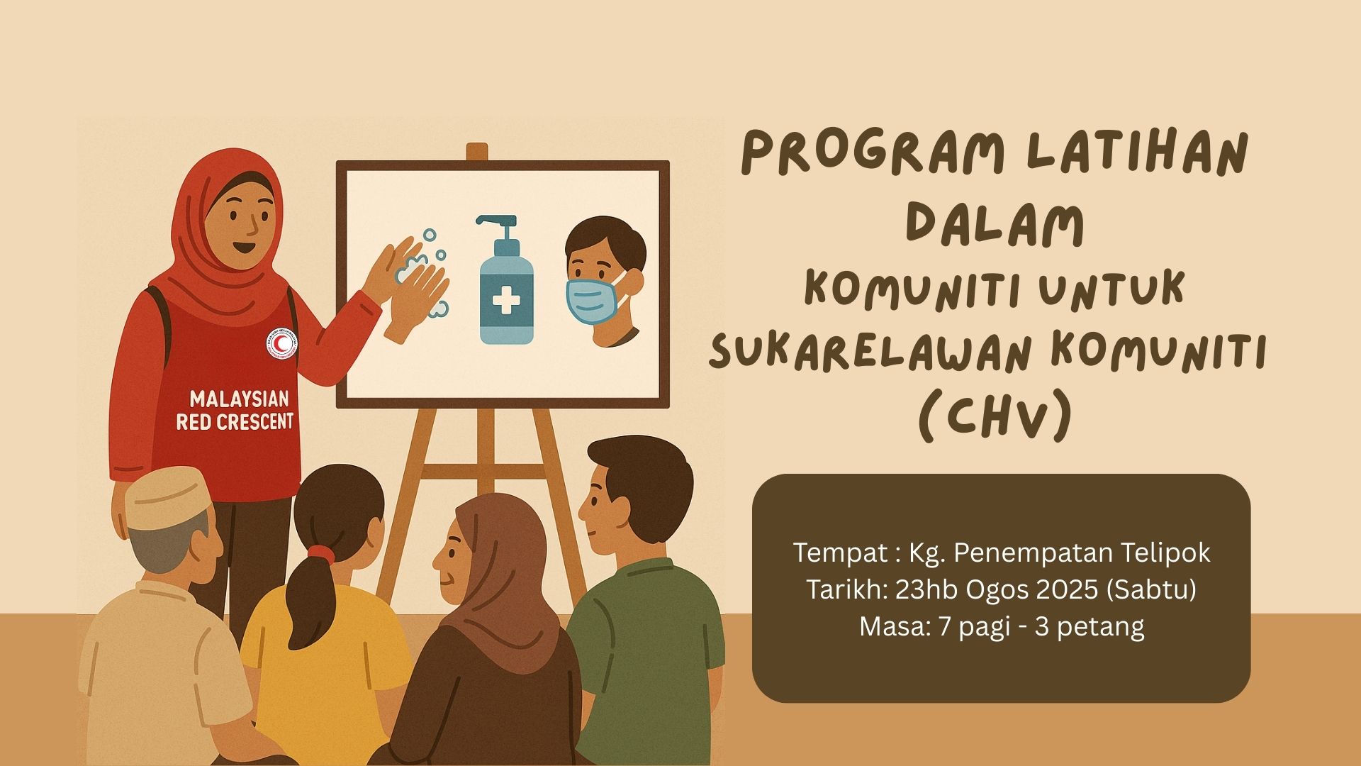 PROGRAM LATIHAN DALAM KOMUNITI UNTUK SUKARELAWAN KOMUNITI (CHV ...