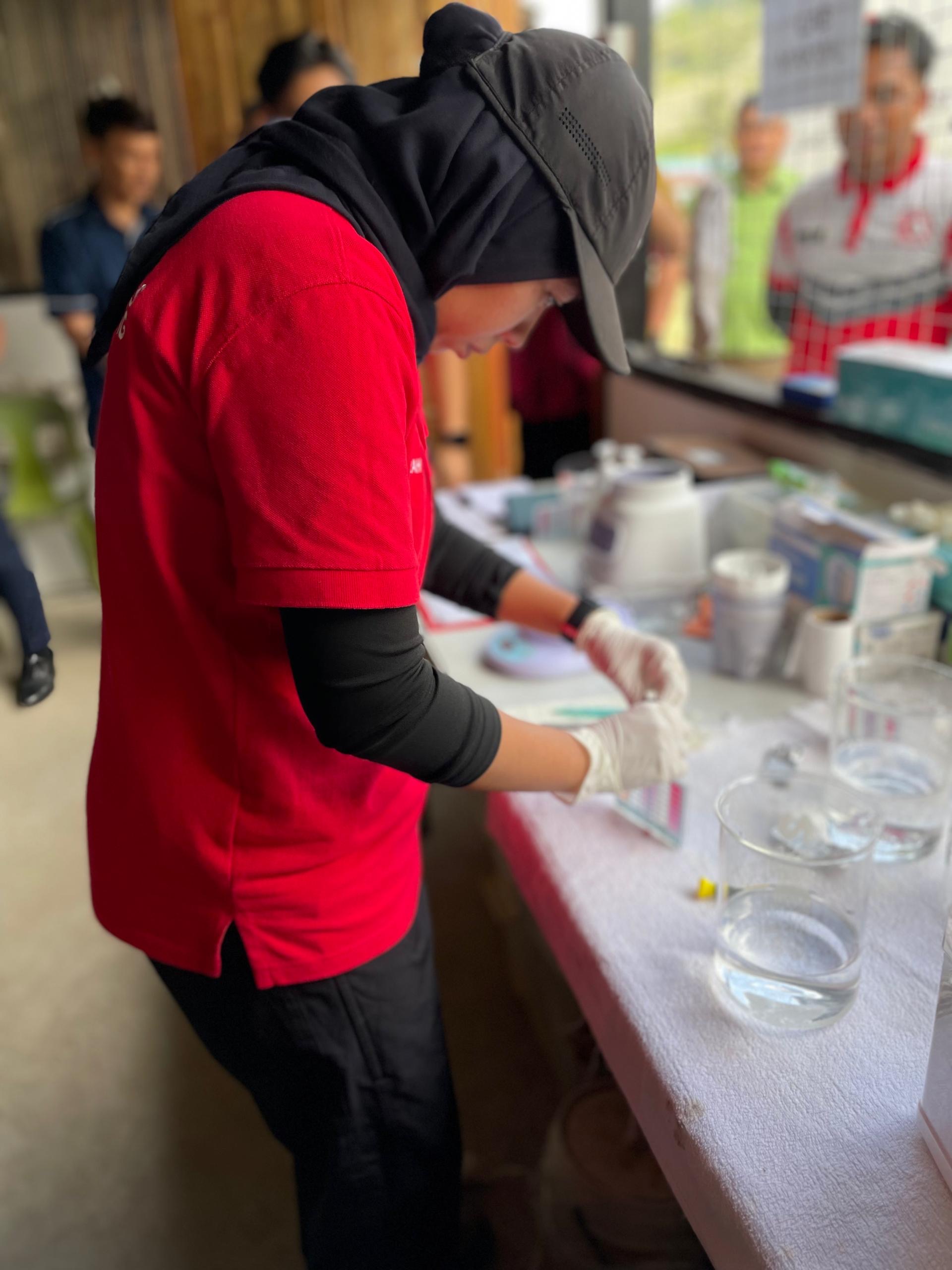 WASH Deployment Tenom - Malaysian Red Crescent Society Community
